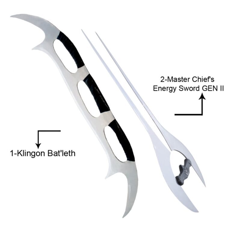 Klingon Bat’leth Sword & Master Chief Energy Sword - SwordsKingdom
