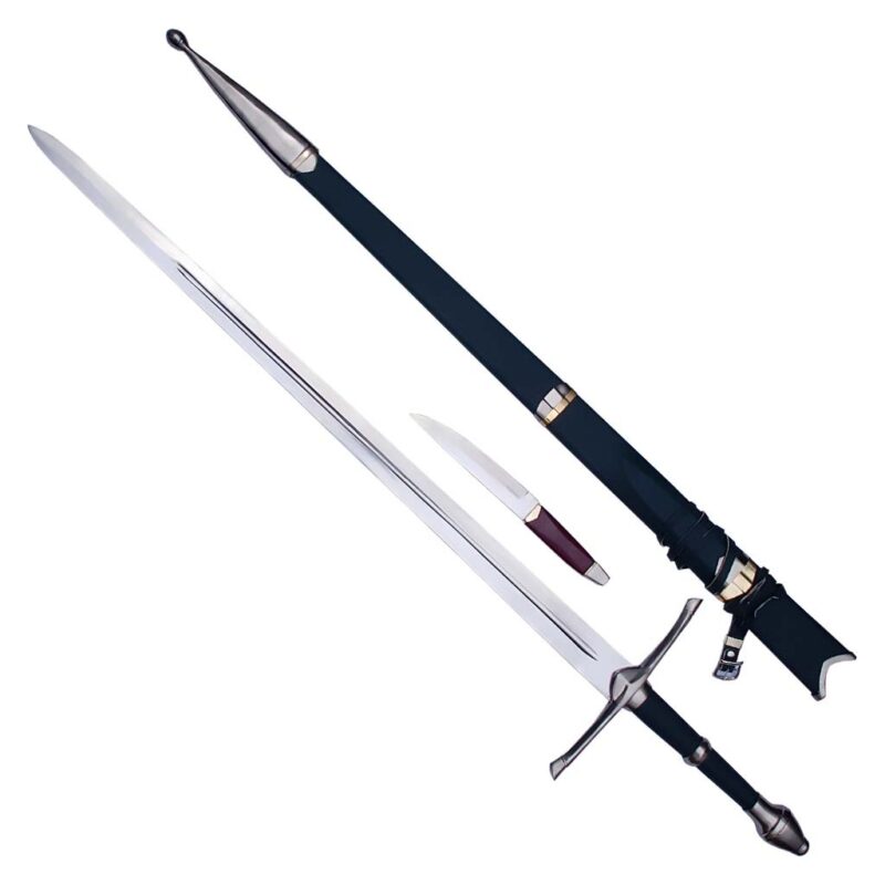 Aragorn Strider Ranger Sword with knife - SwordsKingdom