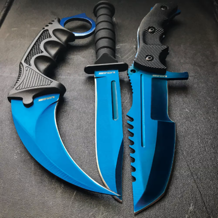 BLACK LEGION STRATOSPHERE TRIPLE SET - KARAMBIT / HUNTSMAN / MILITARY ...