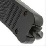 BUSHMASTER MAMBA AUTOMATIC OTF KNIFE - STAINLESS STEEL BLADE, TPU ...