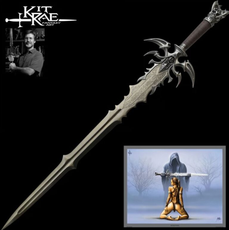 Kit Rae Vorthelok Dark Edition Fantasy Sword - SwordsKingdom