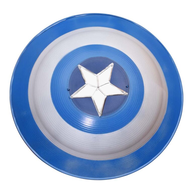 Blue Captain America Shield Replica - SwordsKingdom