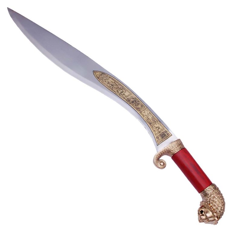 Alexander Macedonian Sword Gold Platted - SwordsKingdom
