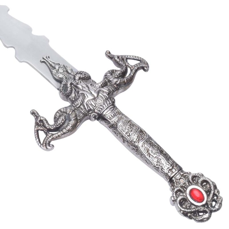 Buy Silver and Ruby Merlin Sword - SwordsKingdom SworsKingdom