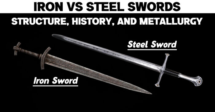 Iron vs Steel Swords: Structure, History, and Metallurgy - SwordsKingdom