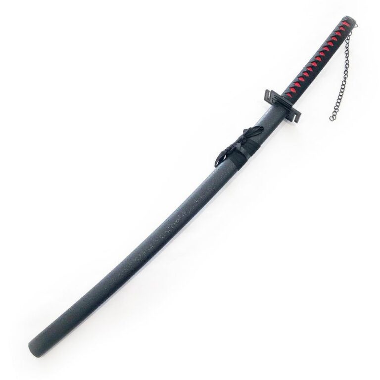 Black Tensa Zangetsu Sword of Ichigo Kurosaki Zanpakuto from the Bleach-Black |Bleach Katana ...