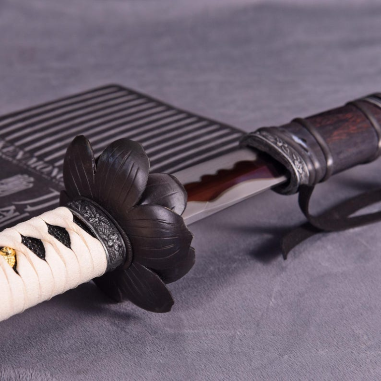 Handmade Mortal Blade Tachi Sword - Full Tang 1095 Steel Sekiro Sword ...