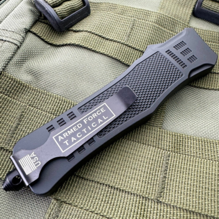 Phantom Dual Action OTF Knife – Tanto Blade Automatic Out-the-Front ...