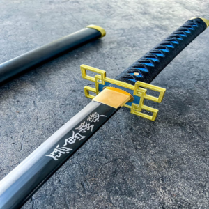 Kimetsu No Yaiba Tanjiro Nichirin Sword Replica | Anime Sword for ...