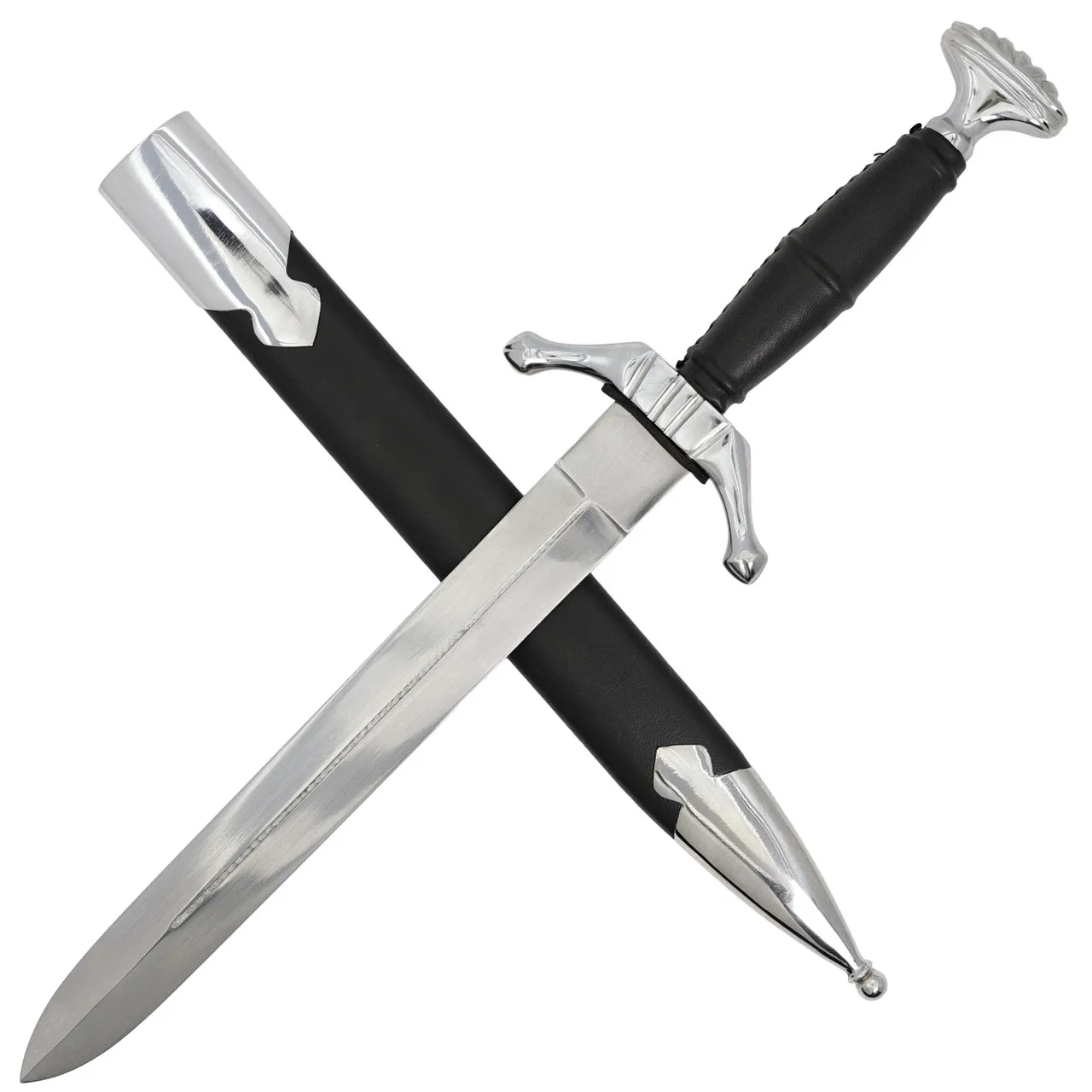 Medici Dagger Medieval Cosplay Fixed Blade with Sheath - SwordsKingdom