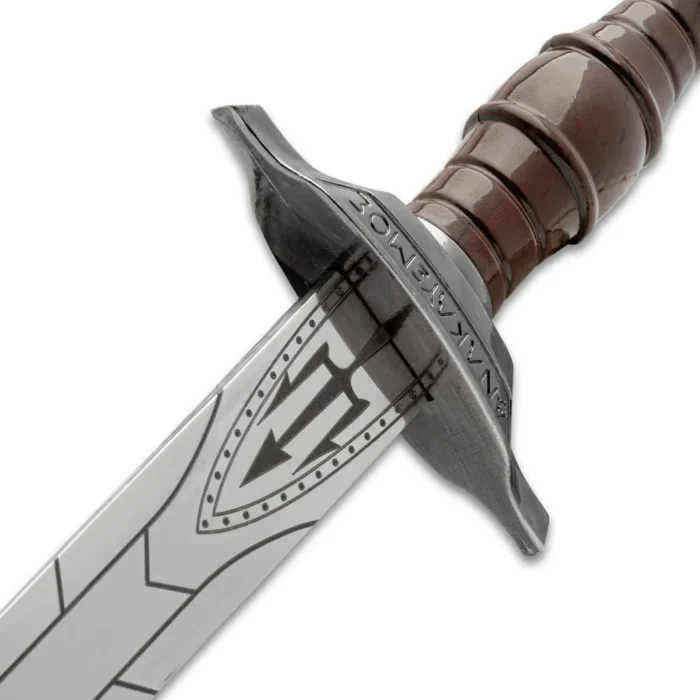 Trident Lightning Dagger Fixed Blade Knife - SwordsKingdom